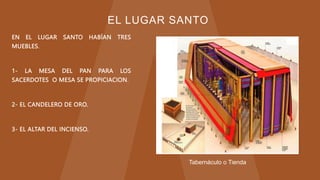 el lugar santo y santisimo final.pptx y sus partes | PPTX