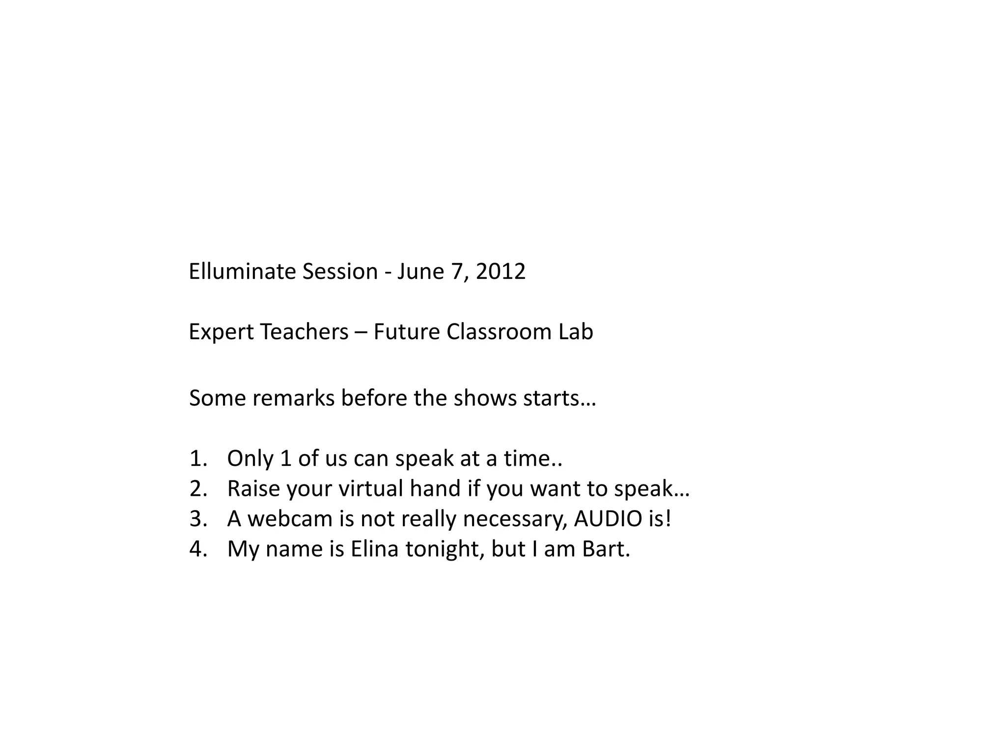 Elluminate | PPTX | Educational Assessment | Education