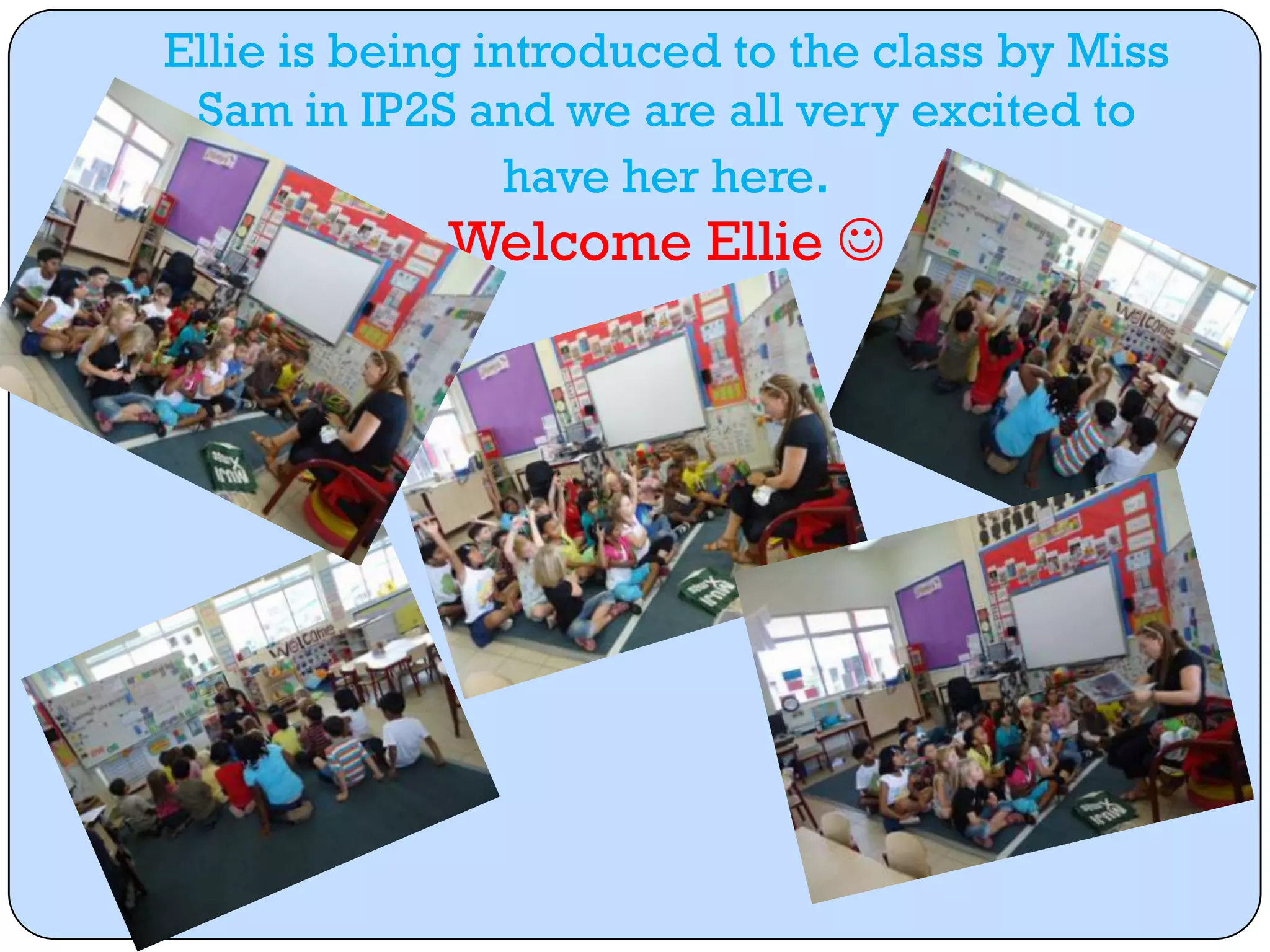 Elly the elephant visits ip2 s in Panaga School | PPTX