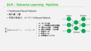 Abstract of Extreme Learning Machine | PPTX