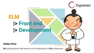 Elm dev front-end | PPT