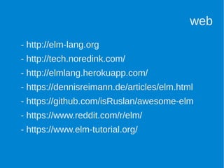 Elm intro | PPT