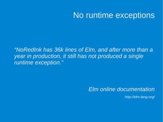 Elm intro | PPT | Free Download