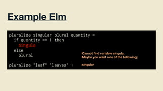 Elm introduction | PPT