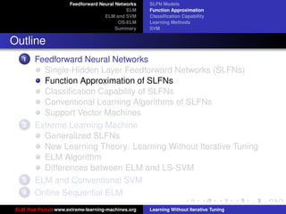 ELM: Extreme Learning Machine: Learning without iterative tuning | PDF