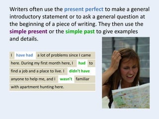 Using Perfect Forms in Academic Writing | PPT