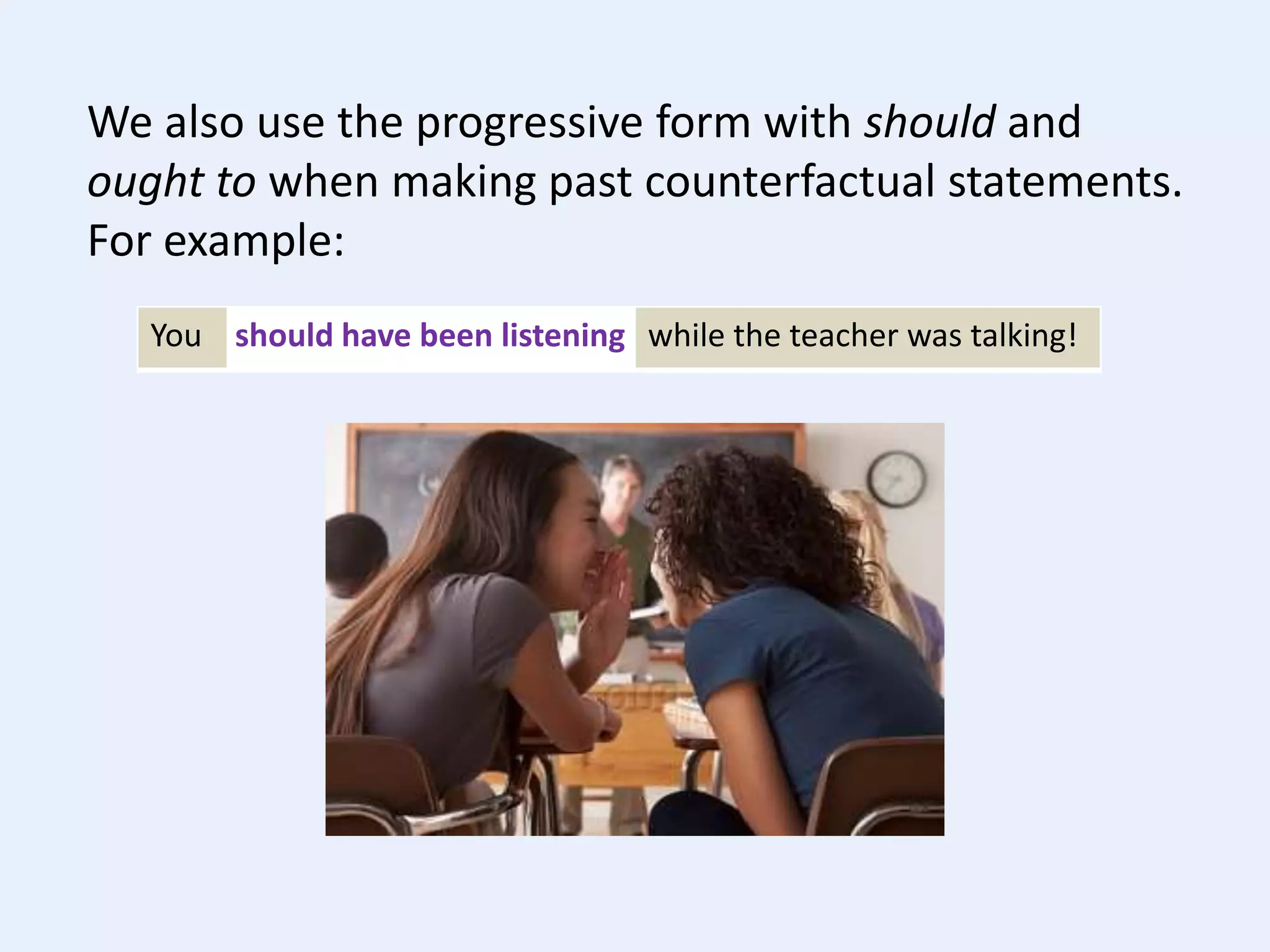 3.9 Modals with Progressive Verb Forms | PPTX