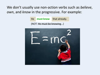 3.9 Modals with Progressive Verb Forms | PPTX