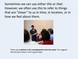 7-8 Using This and That to Refer Back | PPTX