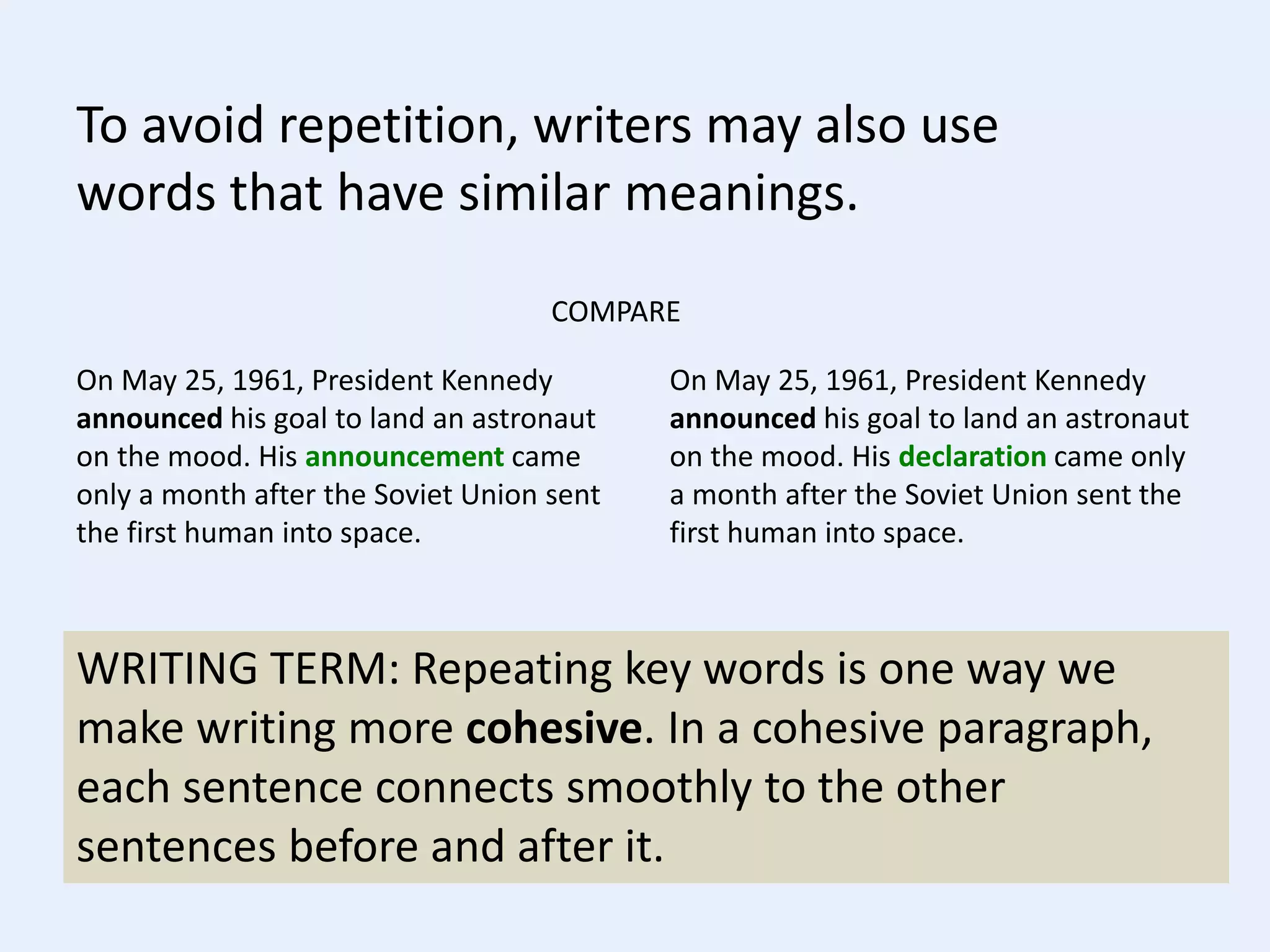 7-10 Using Nouns and Pronouns in Academic Writing | PPTX