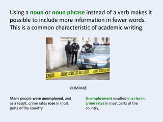 7-10 Using Nouns and Pronouns in Academic Writing | PPTX