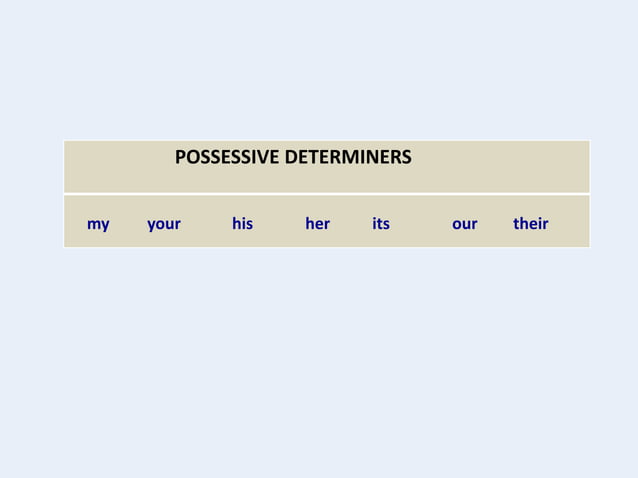 8-5 Possessives | PPT