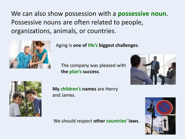 8-5 Possessives | PPT