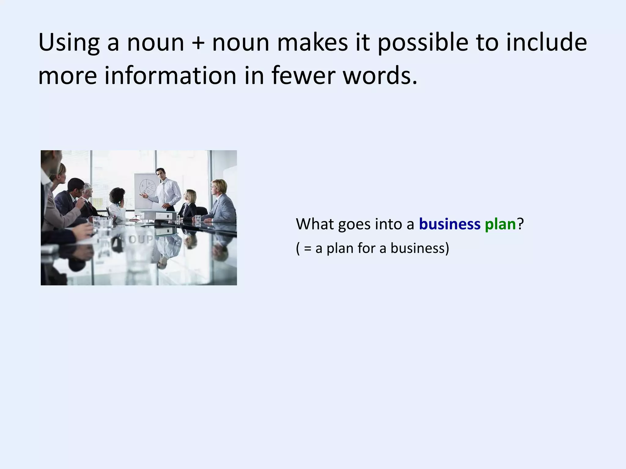 9-4 Noun + Noun | PPTX