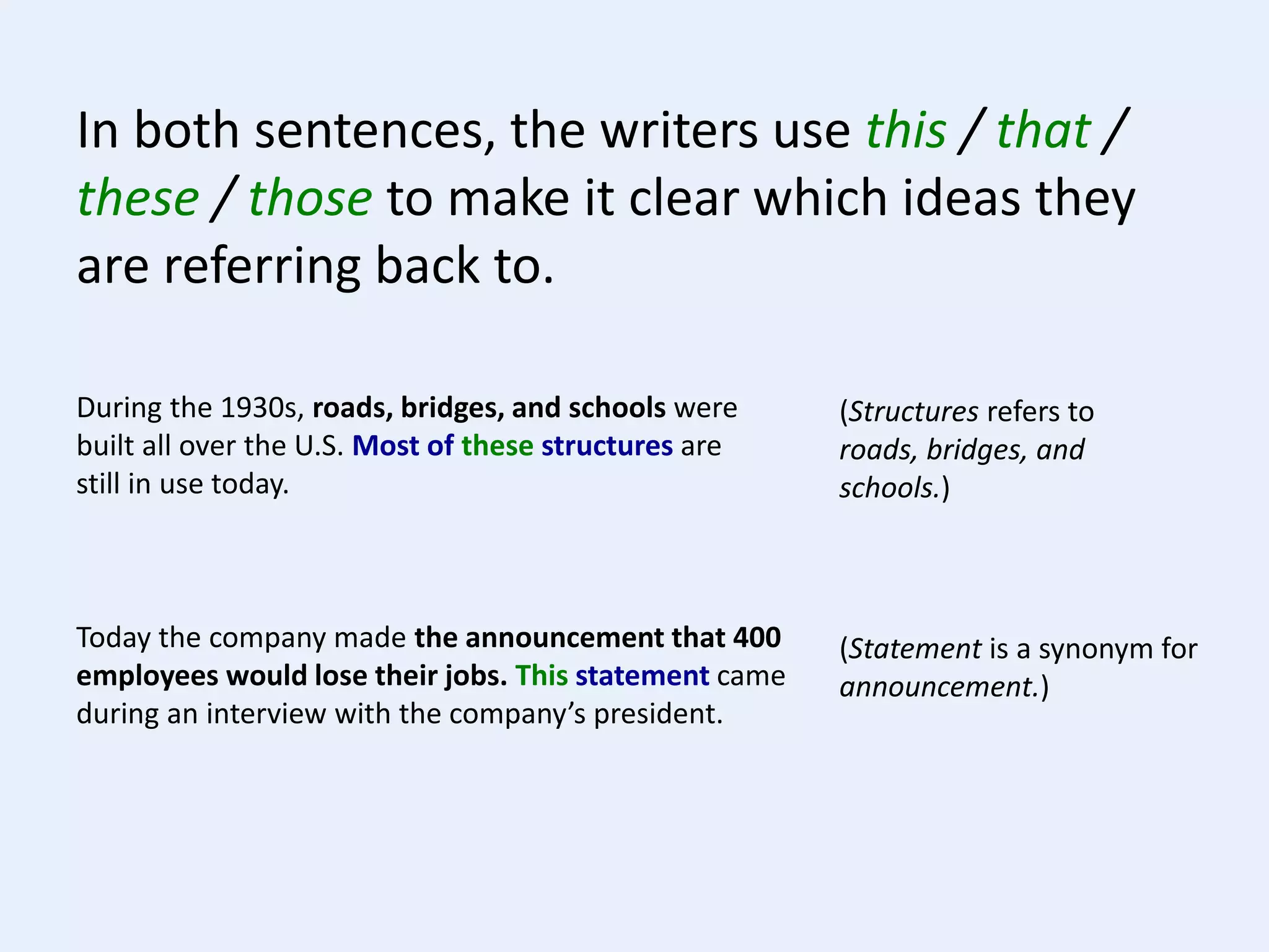 9-10 Using Noun Phrases in Speaking and Academic Writing | PPT
