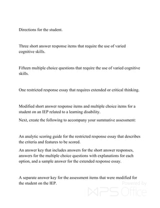 Elm 530 Teaching Effectively--tutorialrank.com