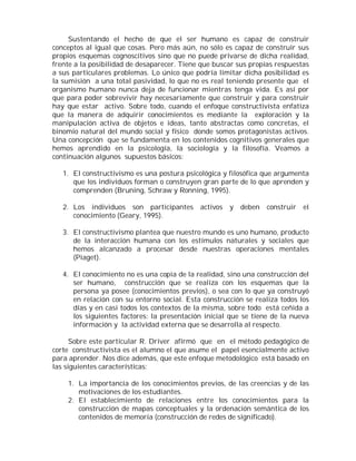 El maestro constructivista | PDF