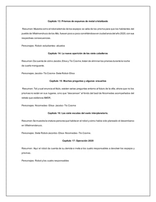 El maestro y el robot | DOCX