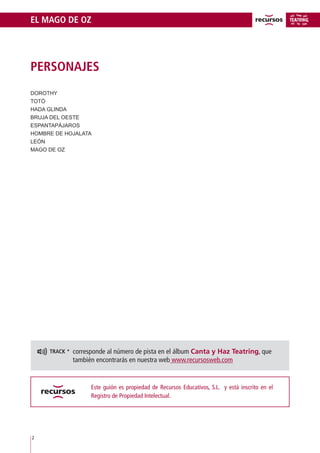 El mago de oz guión | PDF