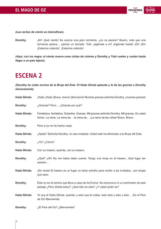 El mago de oz guión | PDF