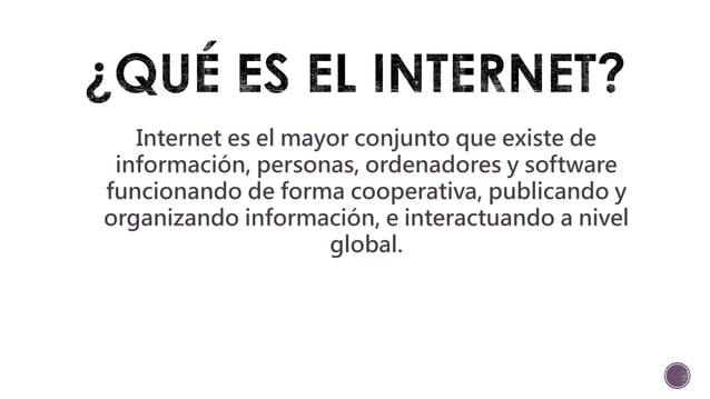 El mal uso del internet presentación | PPTX