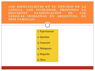 El mapa lingüístico de Argentina: dialectos del español y lenguas ...