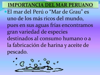 El mar peruano | PPTX