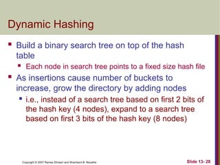 Elmasri Navathe Primary Files database A | PPTX