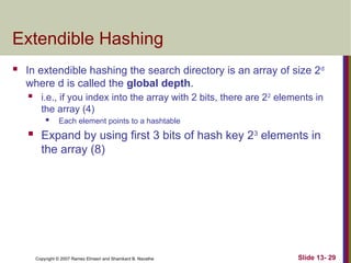 Elmasri Navathe Primary Files database A | PPTX