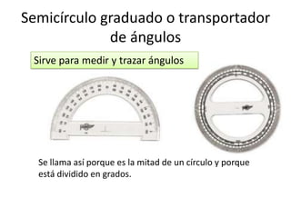 El material de dibujo técnico | PPTX