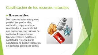 El medio ambiente y los recursos naturales completa | PPTX