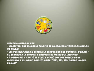 El medio pollito | PPTX