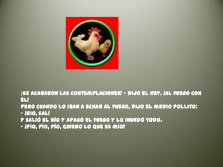 El medio pollito | PPTX