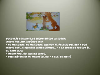 El medio pollito | PPTX