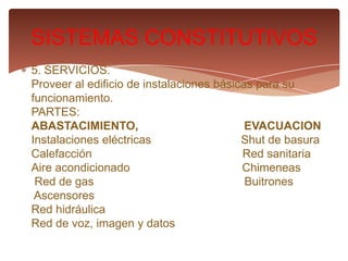 sistemas constitutivos de construccion | PPTX