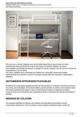 Elmenut presenta Tetris Systems | PDF