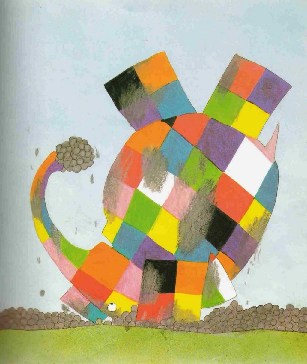 El elefante Elmer, cuento de David Mckee