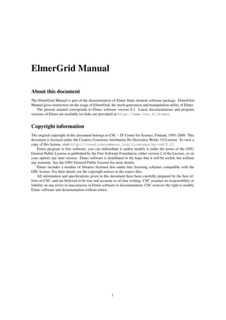 Elmer gridmanual | PDF