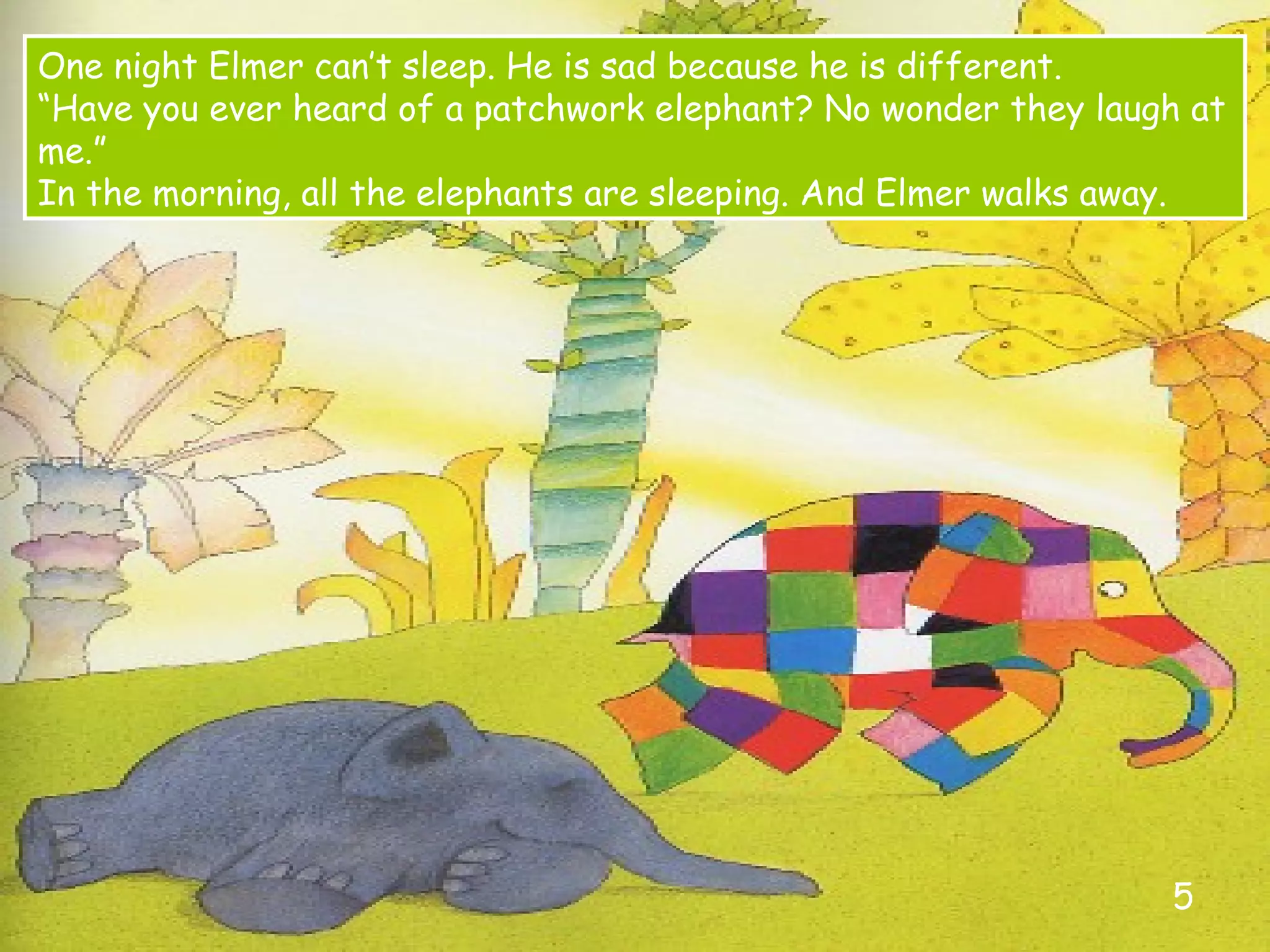 ELMER THE ELEPHANT PPT | PPT