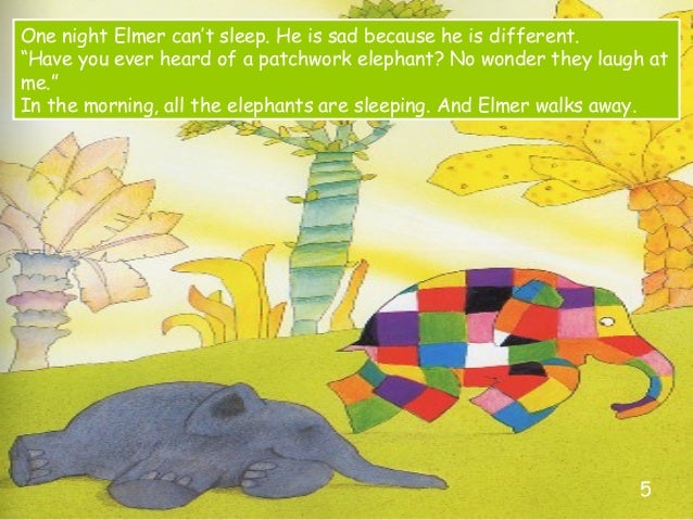 ELMER THE ELEPHANT PPT