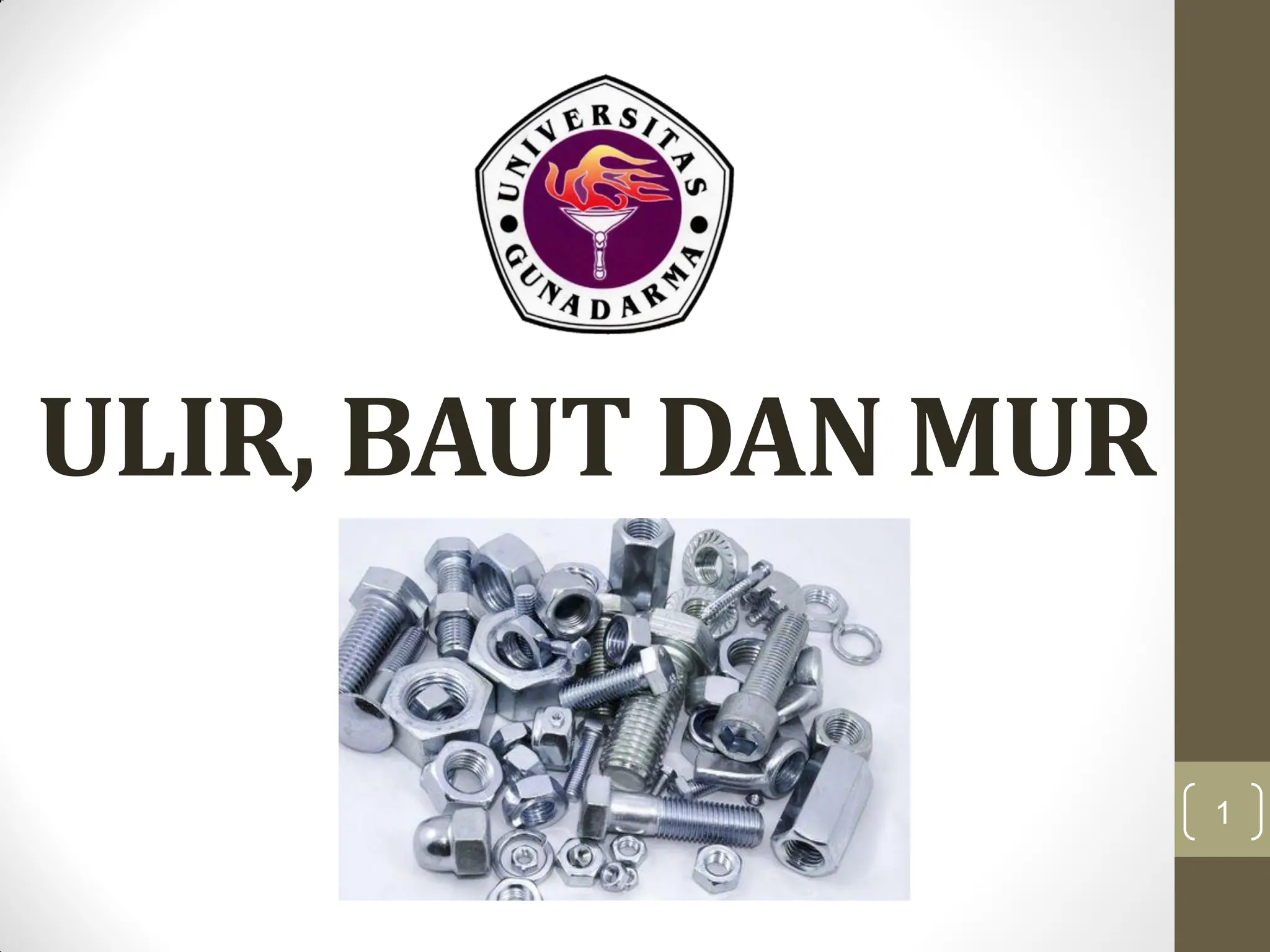 elemen mesin mengenai ulir (mechanical engineering) | PDF