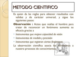 El metodo | PPT