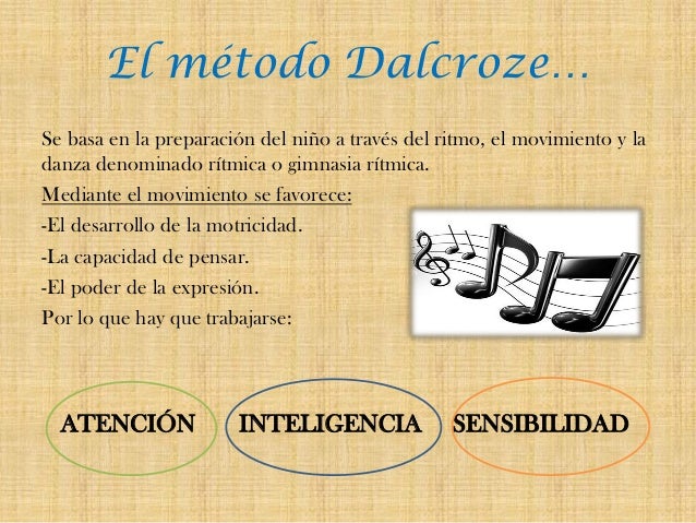 El método dalcroze