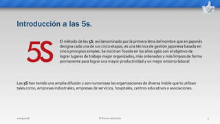 El método de las 5s | PPTX