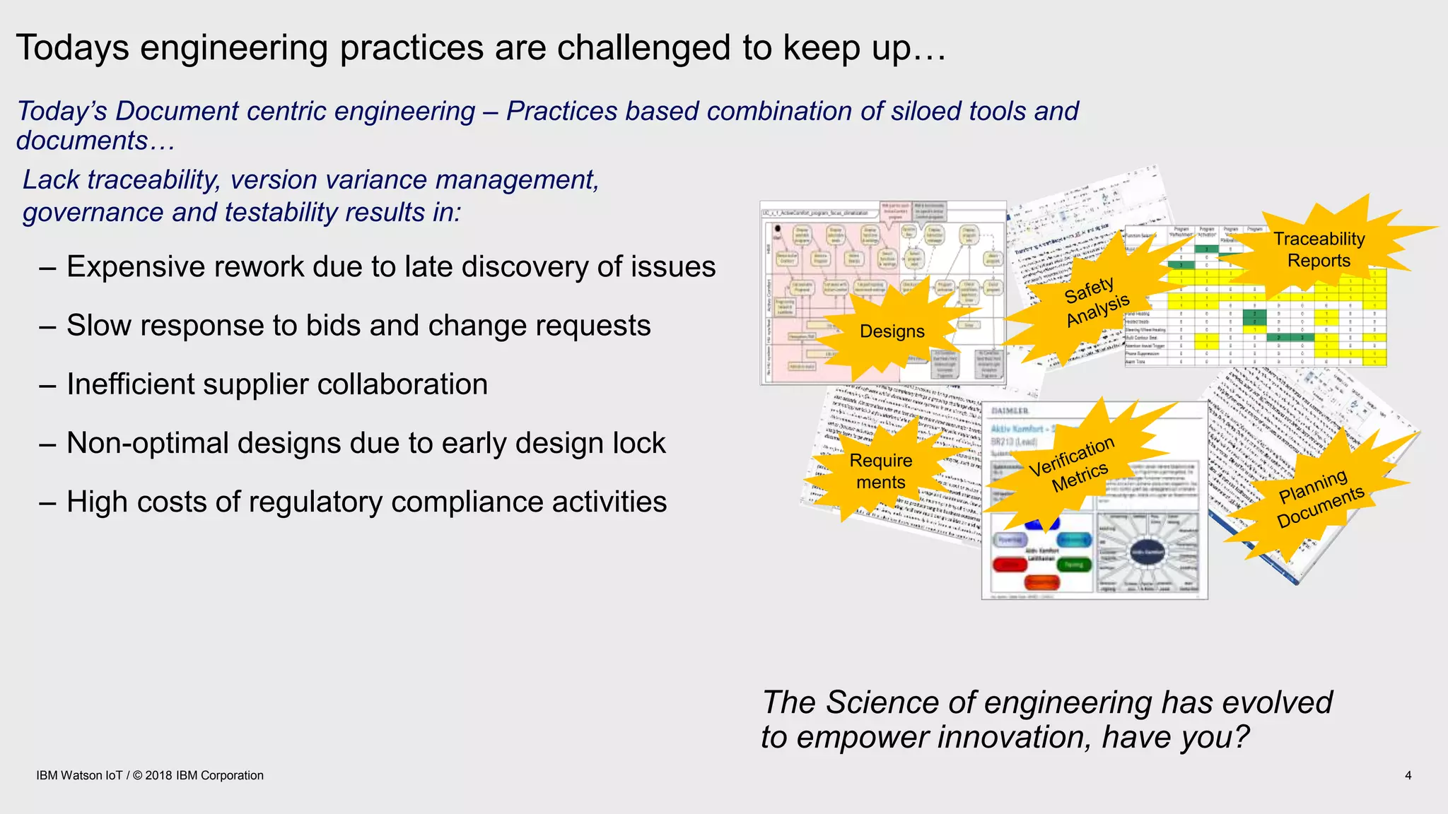 IBM Detailed ALM/ELM for Aerospace & Defence overview | PPTX
