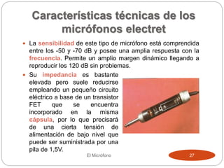 El micrófono | PPTX