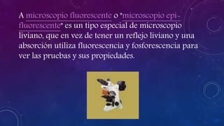 El microscopio y sus partes | PPTX