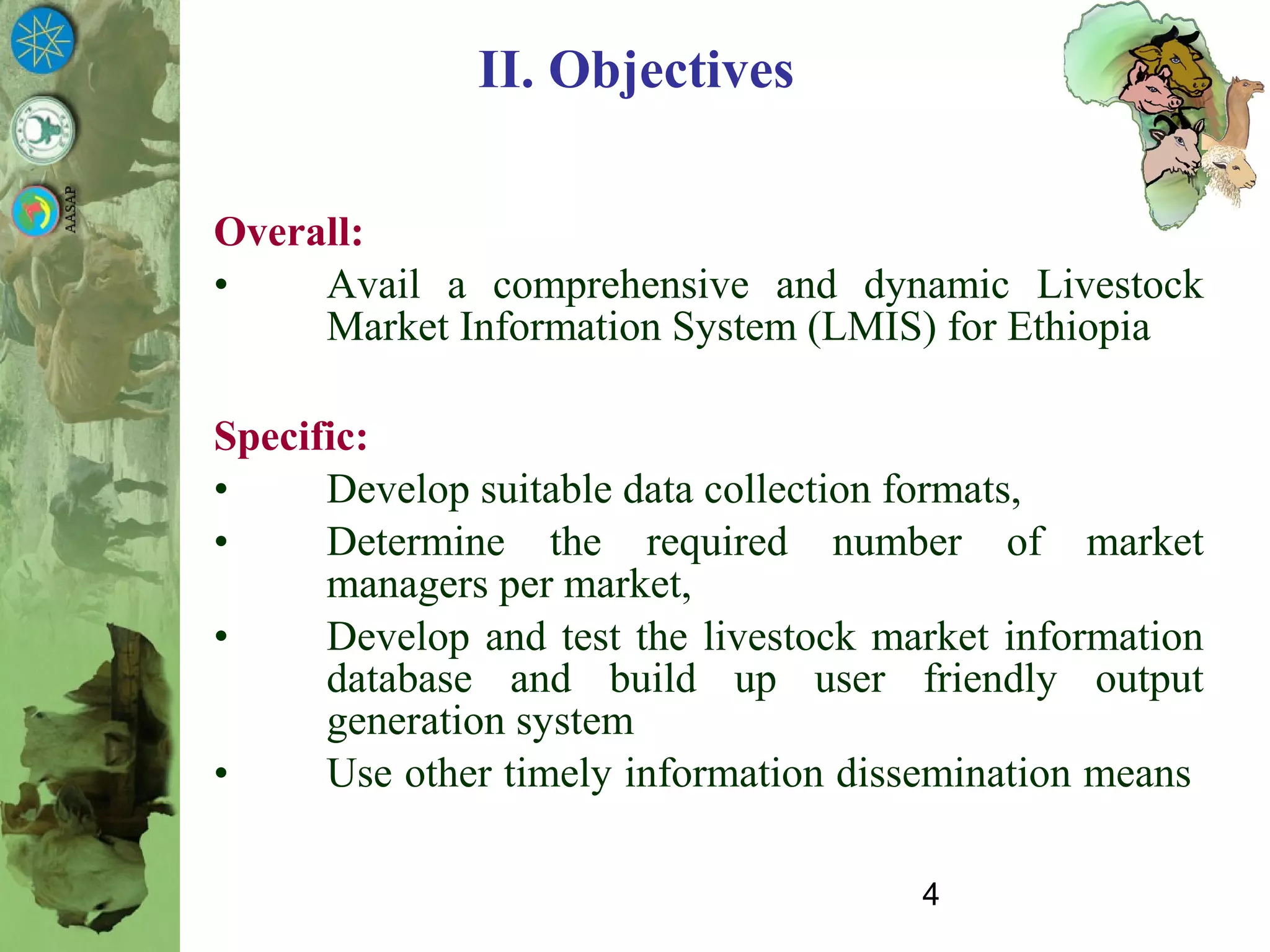 Ethiopian Livestock Market Information System: Experience from a pilot ...