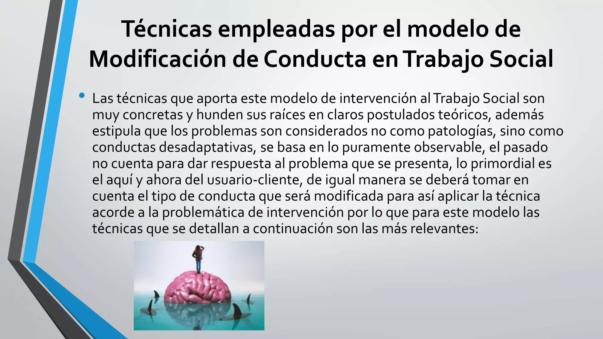 El modelo de modificación de la conducta | PPTX