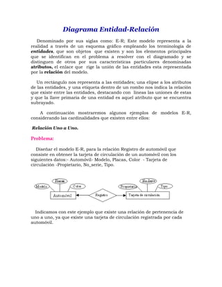 El Modelo Er | DOCX